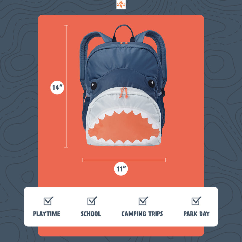 Finn the Shark Kids' Backpack