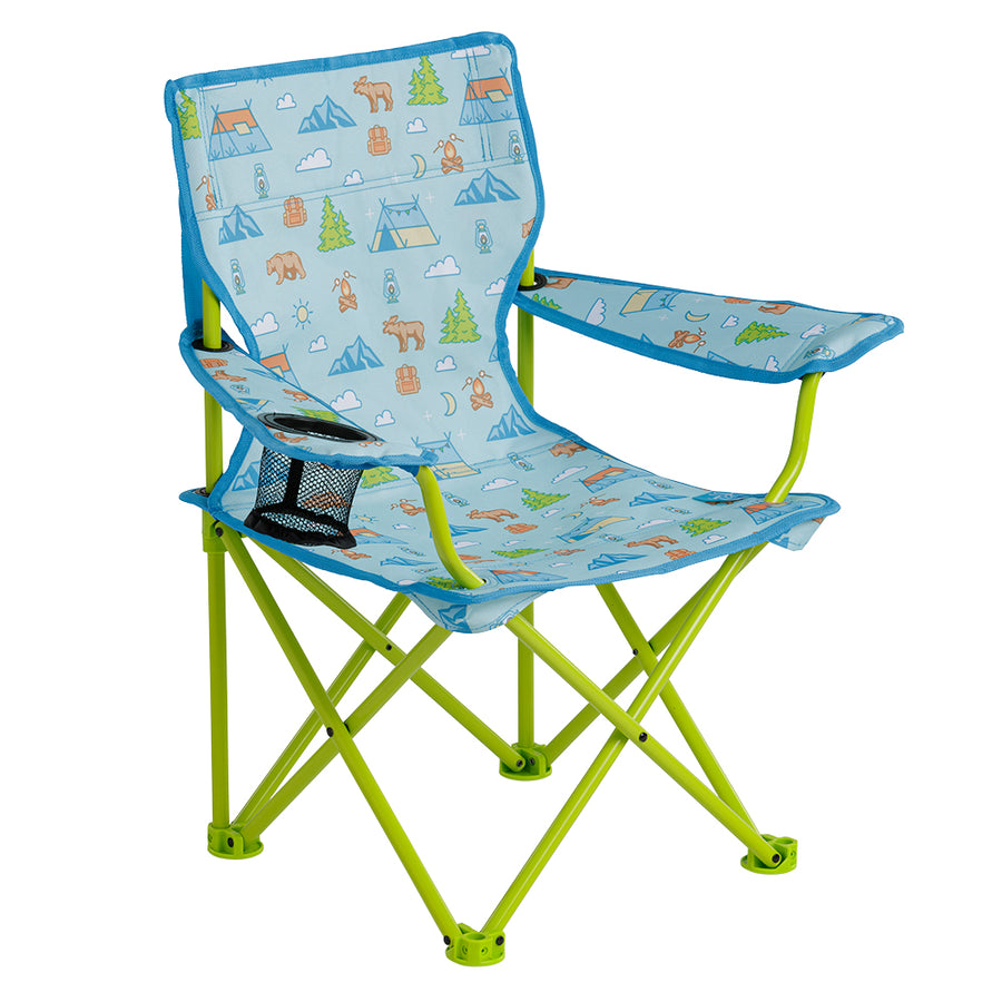 Youth Kids' Camping Chair - Blue